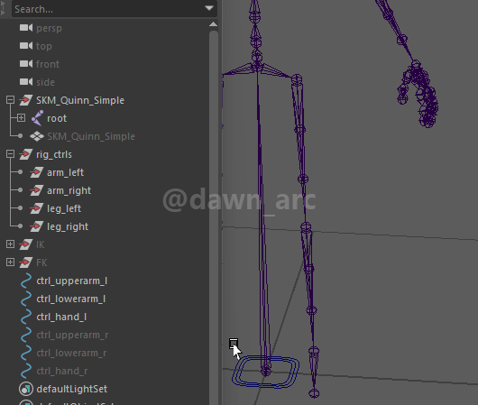 [Maya]Rigging 08 - IK FK Switch